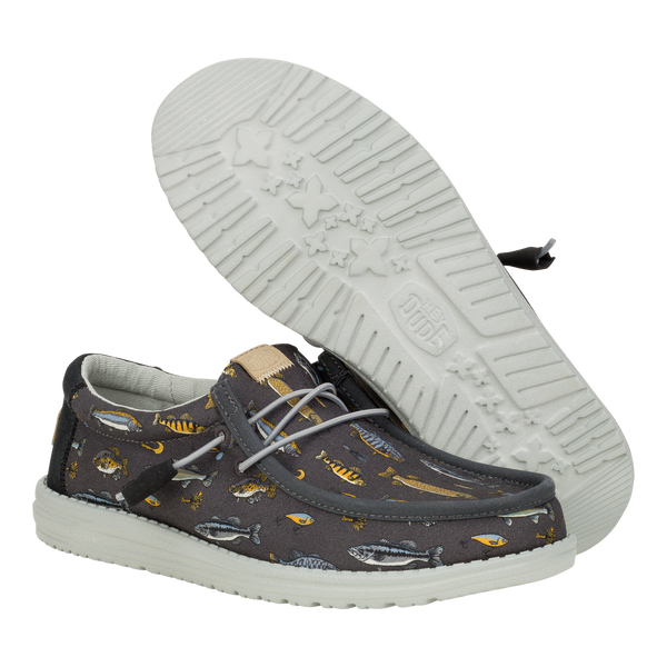Wally Fish Lure & HEYDUDE shoes