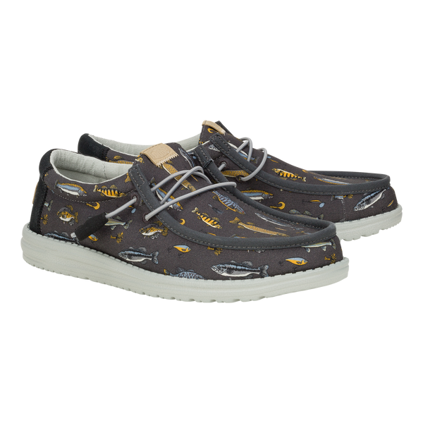 Wally Fish Lure & HEYDUDE shoes