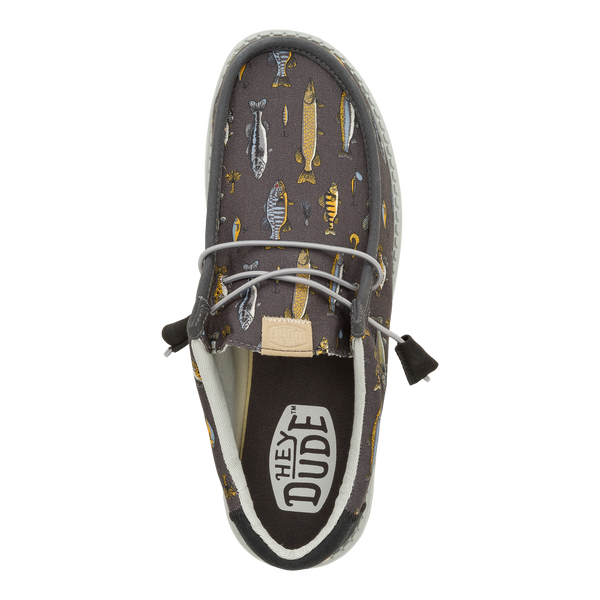 Wally Fish Lure & HEYDUDE shoes