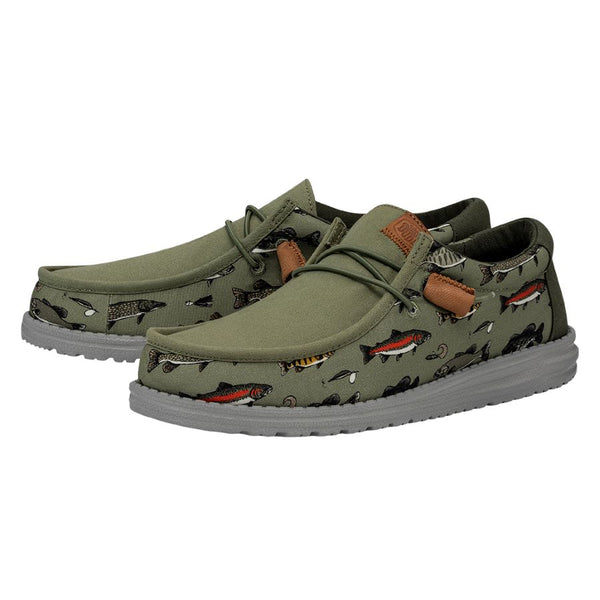 Wally Fish Lure & HEYDUDE shoes