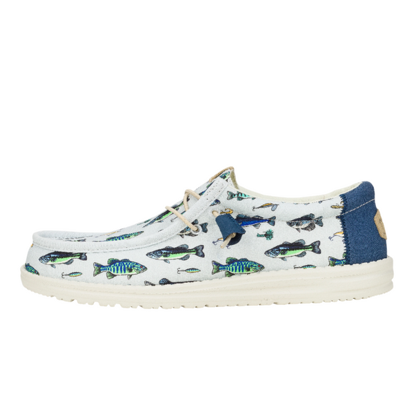 Wally Fish Lure & HEYDUDE shoes