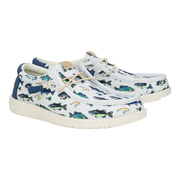 Wally Fish Lure & HEYDUDE shoes