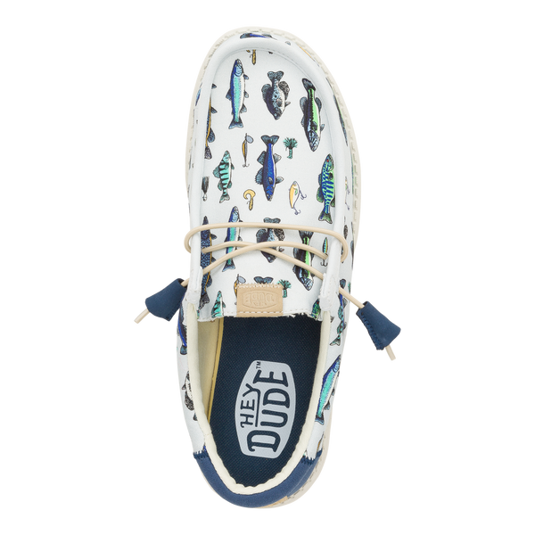 Wally Fish Lure & HEYDUDE shoes