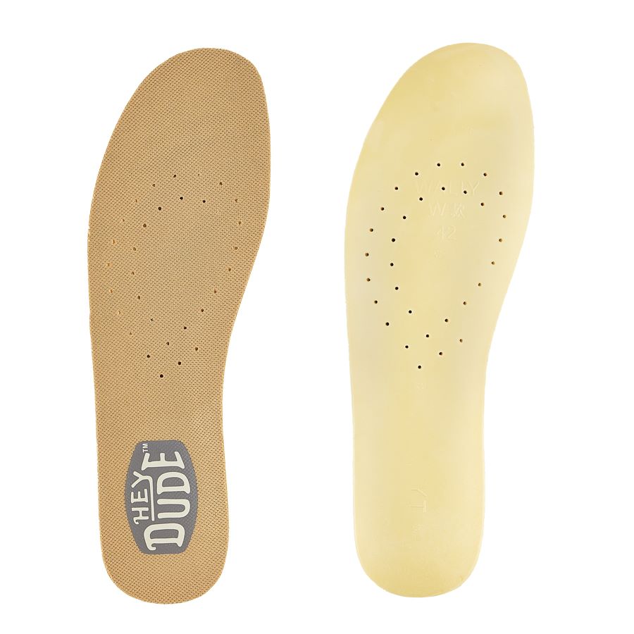 Men's Micro Mesh Insoles Tan - Men's Insoles | HEYDUDE shoes