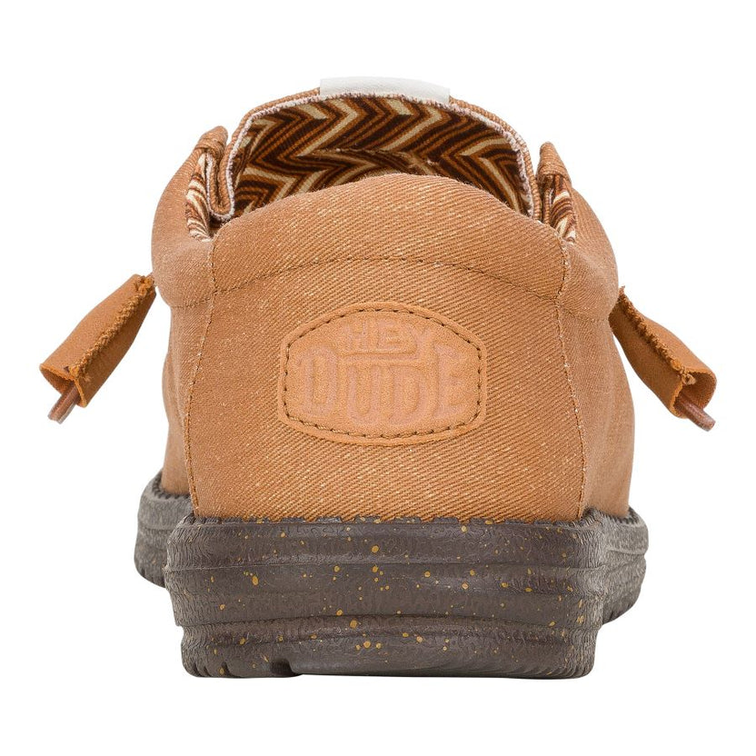 Wally Stretch Canvas Nut - Men's Casual Shoes | HEYDUDE shoes
