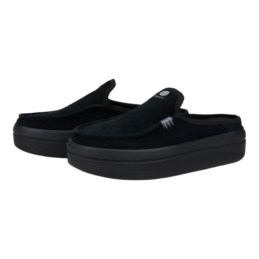 Austin Lift Classic Black/Black - Women's Slip-On Shoes | HEYDUDE shoes