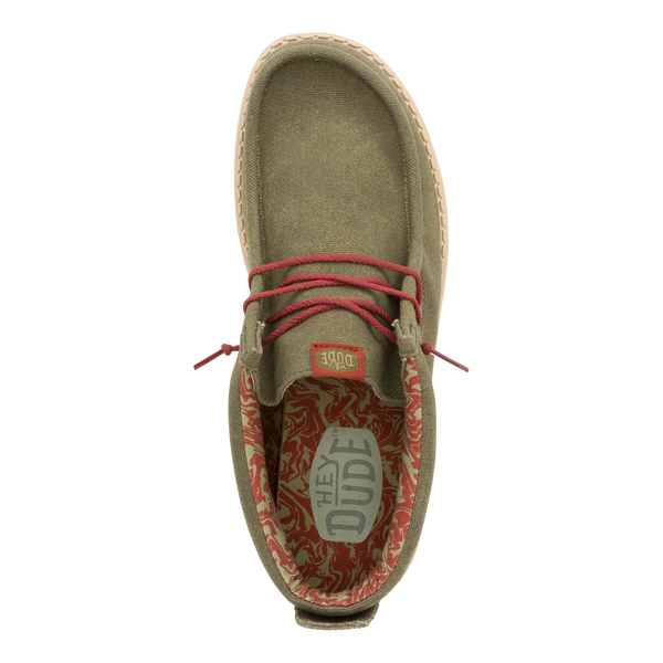 Wally Mid Waxed Canvas & HEYDUDE shoes