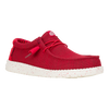 Wally Stretch Sox Red - Men's Casual Shoes | HEYDUDE shoes