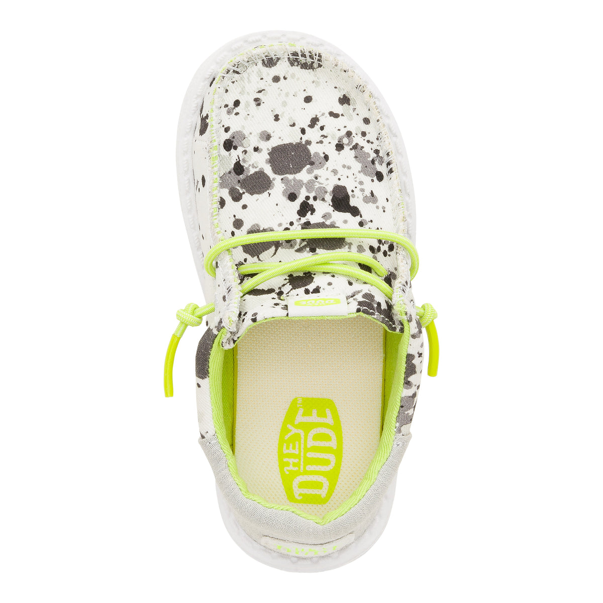 Wally Funk Toddler Splatter & HEYDUDE shoes