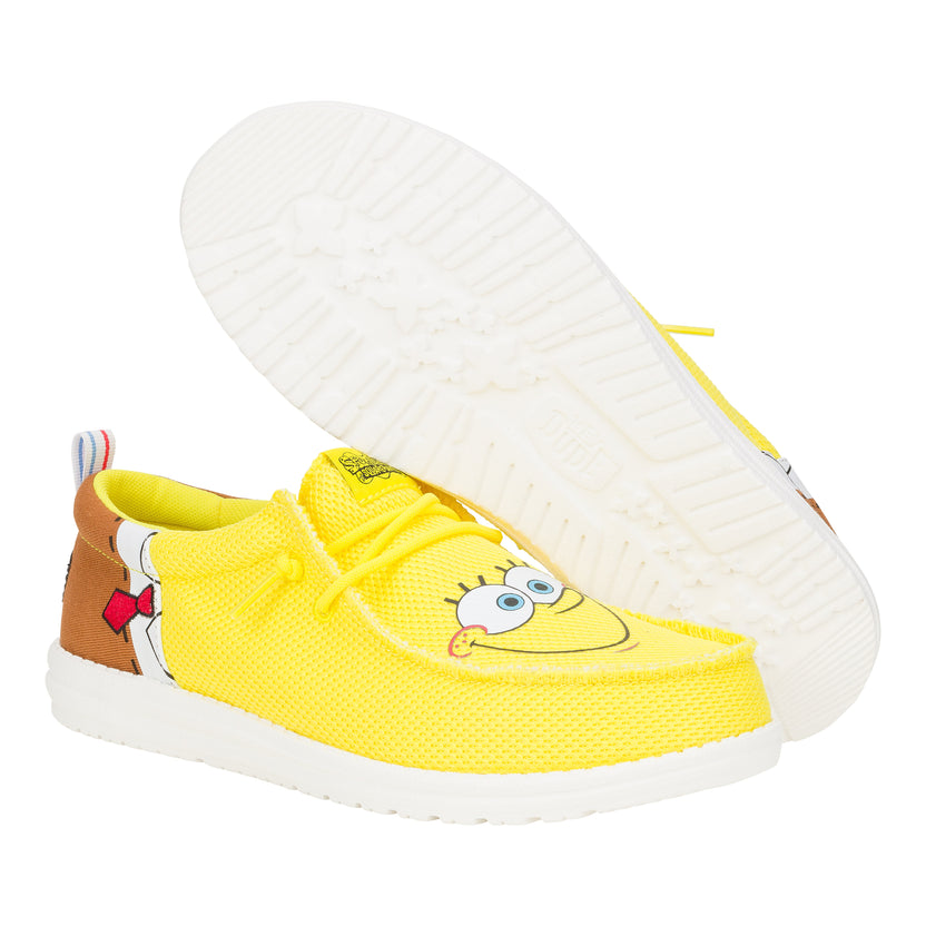 Wally Funk Spongebob & HEYDUDE shoes