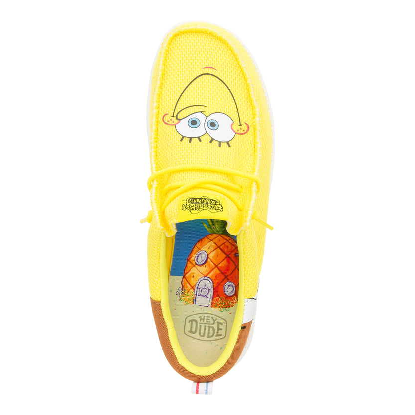 Wally Funk Spongebob & HEYDUDE shoes