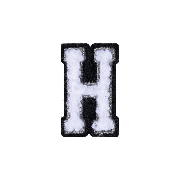 Letter H Patch - H Black/White & HEYDUDE shoes