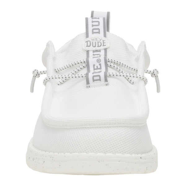 Duke Blue Devils White Slip On Shoes | HEYDUDE shoes