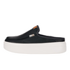 Austin Lift Leather Black - Women's Slip-On Shoes | HEYDUDE shoes