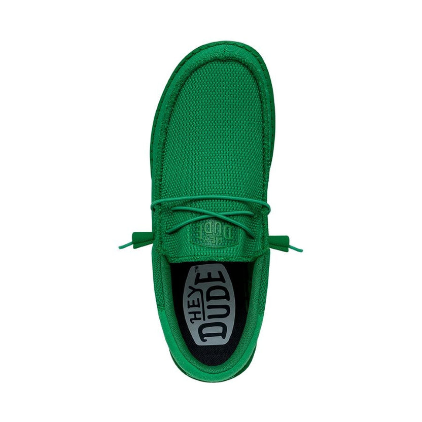 Wally Funk Mono Kelly Green - Men's Casual Shoes | HEYDUDE Shoes