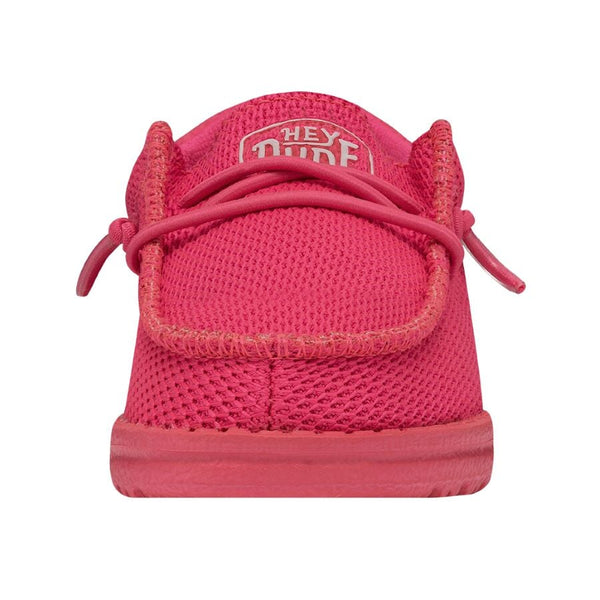 Wally Toddler Funk Mono Electric Pink - Boy's Toddler Shoes | HEYDUDE Shoes